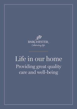 Chacombe Park Care Home in Banbury | Barchester Healthcare