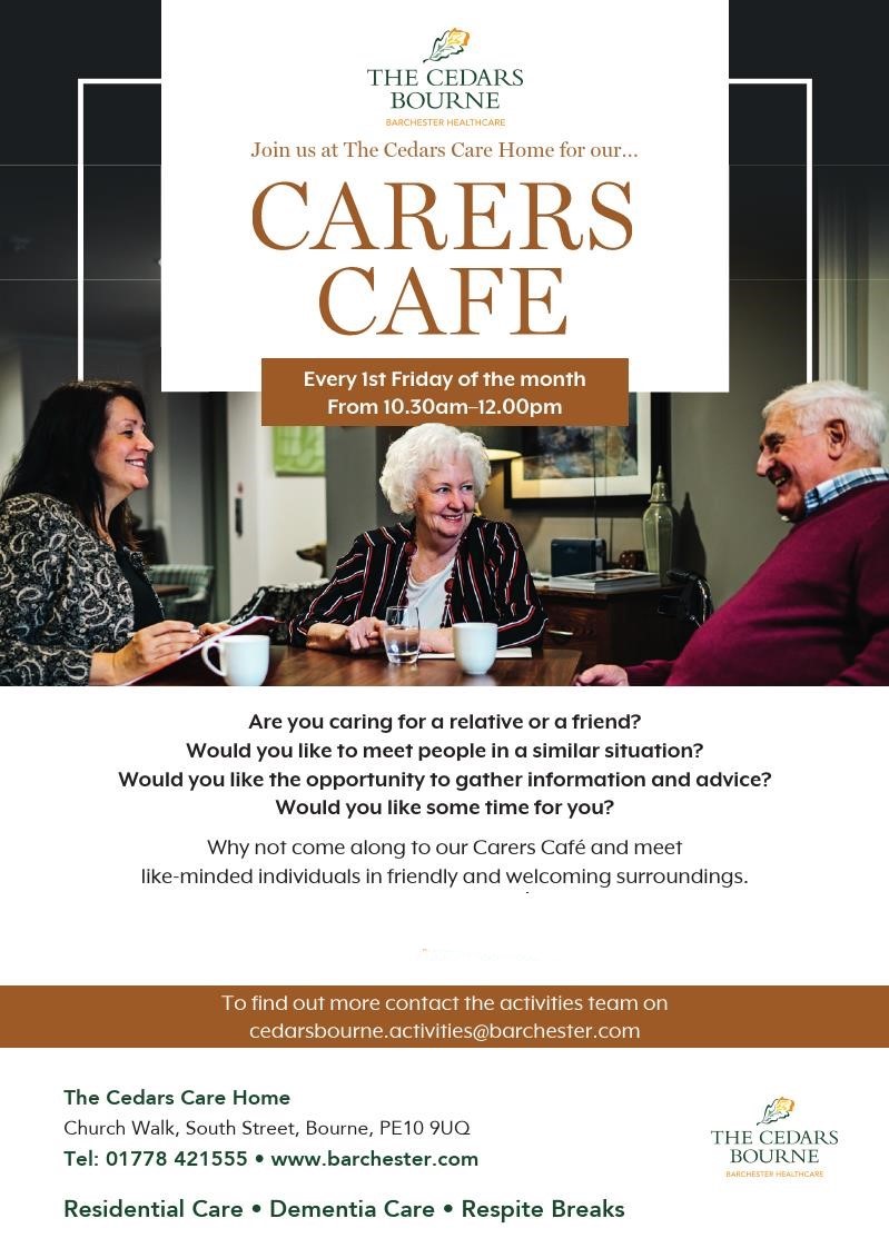 Activities | The Cedars Care Home in Bourne | Barchester Healthcare