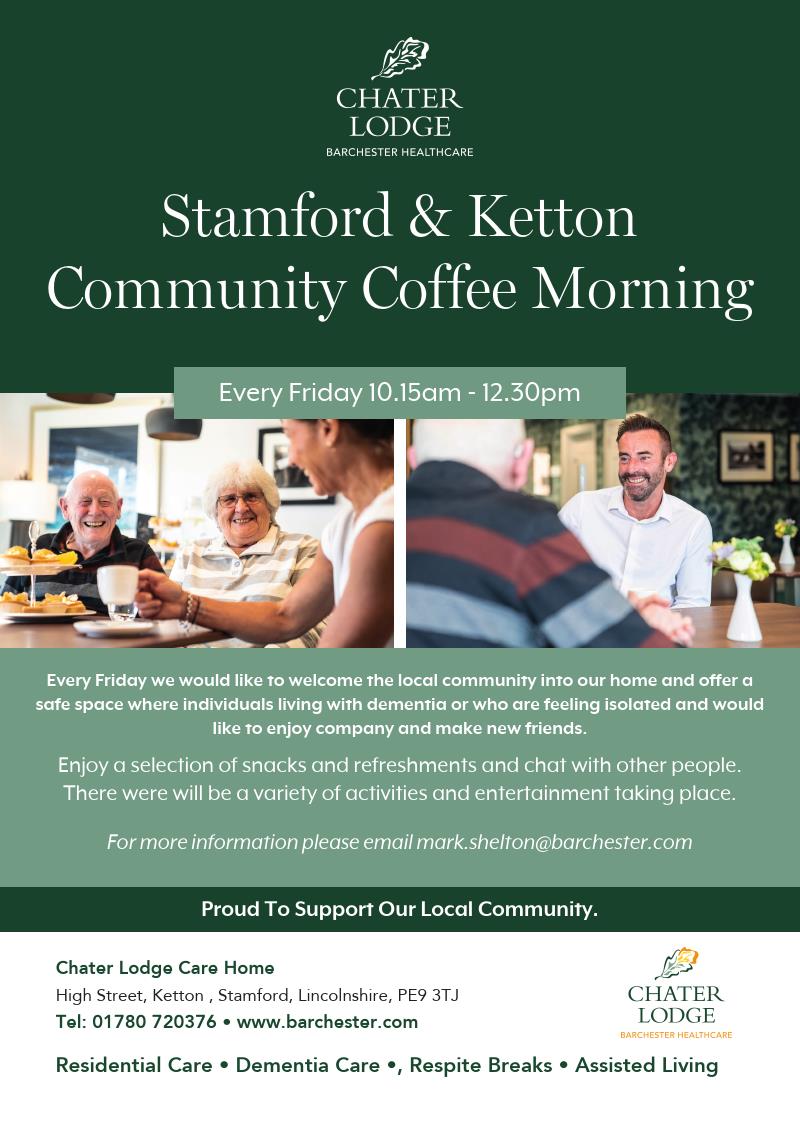 Life at Chater Lodge Care Home, Activities & Community | Barchester ...